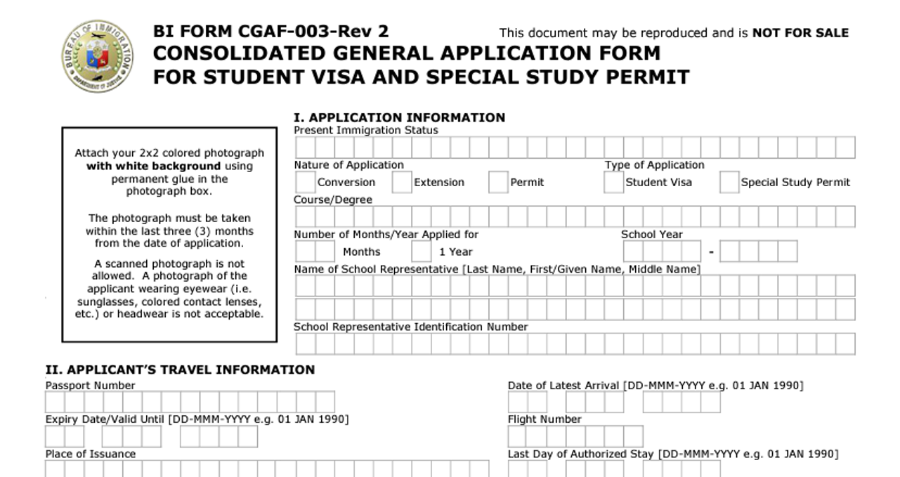 Special Study Permit for International Students - FEU CAVITE